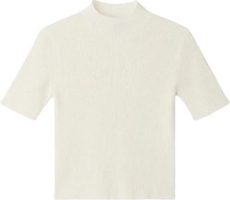 CFCL Portrait Ribbed High-neck Top