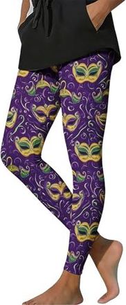 Generic Legging pour femme, coupe haute, pantalon de yoga long, leggings de loisirs graphiques exquis pour femmes, kaki, XXL