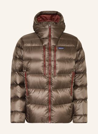 Patagonia Daunenjacke Fitz Roy braun