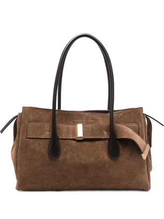 Roberto Festa Milano sac cabas en daim - Marron