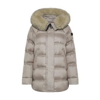 Peuterey Stylische Winterjacke - - Jackets - Damen - Beige - M