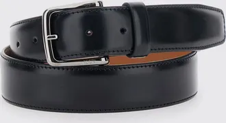 Tod's Ceinture classique en cuir lisse avec boucle en m&eacute;tal