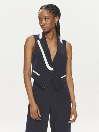 Maryley Weste 24EB214/04BL Dunkelblau Regular Fit