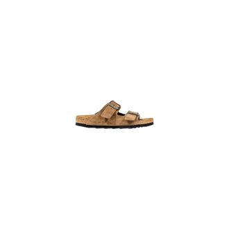 Birkenstock Femme, Chaussures, Brun, Taille: 41 EU Suede Leather Strappy Sandales