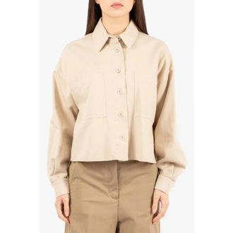 Max Mara Femme, Blouses et Chemises, Beige, Taille: 38 FR Wkdradente Shirt