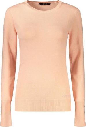 Guess Femme, Pulls, Rose, Taille: 42 FR Pull &agrave; col rond et manches longues