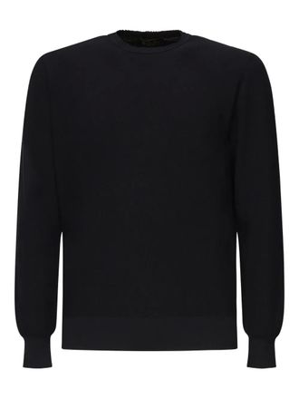 Loro Piana pull Walkery à col rond - Bleu