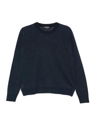 Max Mara Rundhalspullover - Blau