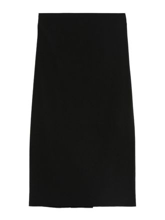 Alberta Ferretti Jupe Midi - Noir