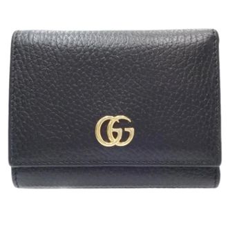 Gucci Pre-owned Leder Portemonnaies - - Pre-owned - Damen - Schwarzk - ONE SIZE