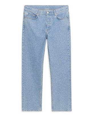 Arket OCEAN Loose Straight Jeans -Blau