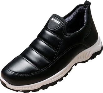 Generic Chaussures de sport imperm&eacute;ables et antid&eacute;rapantes pour homme, caract&eacute;ristiques simples, bottes dhiver doubl&eacute;es chaudes, bottines l&eacute;g&egrave;res et durables,