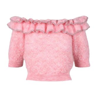 Alessandra Rich Maglia - - Knitwear - Damen - Rosa - S