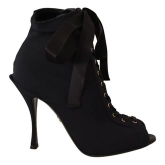 Dolce & Gabbana Heeled Boots - - Shoes - Damen - Schwarzk - 36 EU