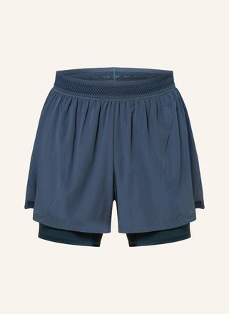 Gymshark Gymshark 2-In-1-Laufshorts Better Level blau