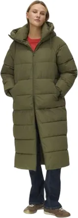 Vero Moda Elanor Laurie Mantel f&uuml;r Damen, Lang (Gr&uuml;n)