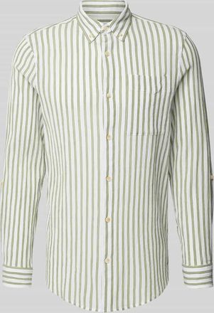 Scotch & Soda Regular Fit Freizeithemd mit Button-Down-Kragen