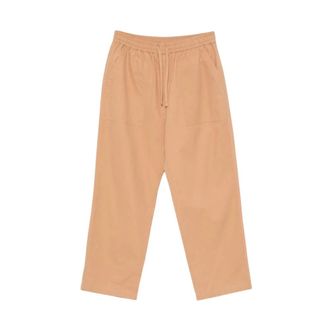 Maison Kitsun&eacute; Wide Hosen - - Trousers - Herren - Beige - S