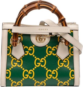 Gucci Sac &agrave; main Pre-owned - Femme - Pre-owned - Vert - Taille: ONE Size