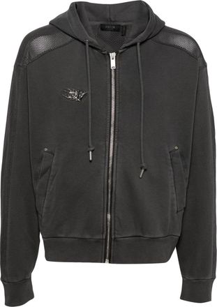 Five CM Patchwork Hoodie - Grau