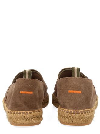 Castaner Bovine Leather Moccasin Loafer - Gray