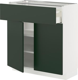 IKEA METOD / MAXIMERA Unterschr m Schub/2 Türen