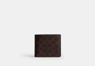 Coach 3-In-1 Portemonnaie Aus Charakteristischem Canvas