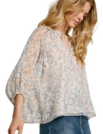 Pepe Jeans London Damen Martina Blouse, Beige (Ecru White)