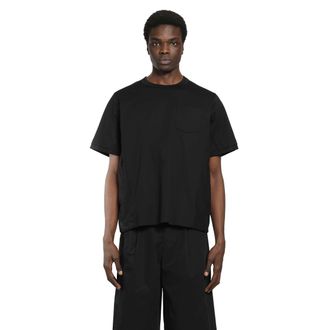 sacai Cotton Typewriter x Cotton Jersey T-Shirt