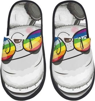 Generic Pantoufles Imprim&eacute; Panda avec Lunettes de Soleil &eacute;l&eacute;gant Chaussons dint&eacute;rieur Classiques L&eacute;g&egrave;re Chausson Maison Maison Homme L