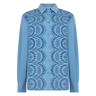 P.A.R.O.S.H. P.a.r.o.s.h., Damen, Blusen & Hemden, Blau, LGr&ouml;&szlig;e