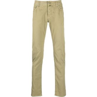 Jacob Cohen Chinos im Jeans-Stil - - Trousers - Herren - Gr&uuml;n - W31