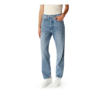 A Gold E 90s High Rise Loose Fit Jeans - - Jeans - Damen - Blau - W31