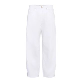 Cream Grace High Rise Wide Jeans - - Jeans - Damen - Wei&szlig; - W26