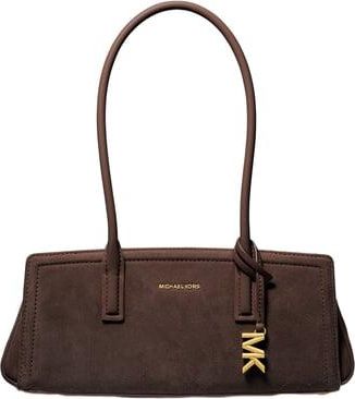 Michael Kors Sac &agrave; main Laila &agrave; logo m&eacute;tallique en cuir