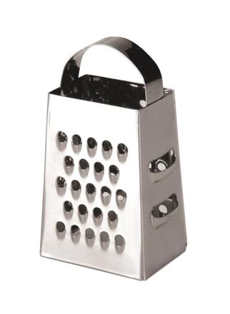 Ibili Ibili Mini-Reibe 4-seitig, Edelstahl, silber, 17 x 10 x 7 cm