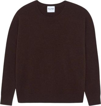 Kujten Romelie Pullover - - Knitwear - Damen - Braun - S