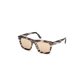 Tom Ford unisex, Accessoires, Brun, Taille: 52 MM Authentiques Lunettes Lelio Qualité Premium