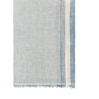 Saison 1865 Foulard rayé en coton