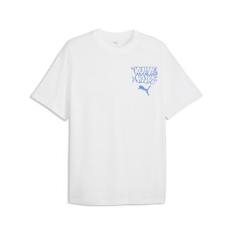 Puma T-shirt d&eacute;contract&eacute; Junior Varsity Homme, Accessoires, Blanc, 3XL