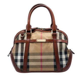 Burberry Pre-owned Sac Orchard en toile - Femme - Pre-owned - Beige - Taille: ONE Size