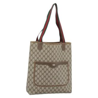 Gucci Sac cabas vintage Pre-owned - Femme - Pre-owned - Brun - Taille: ONE Size