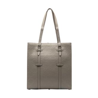 Gucci Sac cabas moyen GG Marmont Pre-owned - Femme - Pre-owned - Gris - Taille: ONE Size