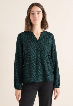 Cecil Langarmbluse mit grafischem Muster