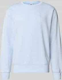 Nike Sweatshirt mit Label-Stitching und Rundhalsausschnitt