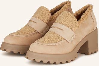 Voile Blanche Voile Blanche Penny-Loafer beige