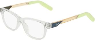 Nike unisex, Accessoires, Blanc, Taille: 49 MM 5065 Eyeglasses