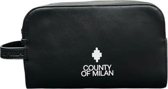 Marcelo Burlon unisex, Sacs, Noir, Taille: ONE Size Pochettes