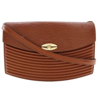 Louis Vuitton Pre-owned Cuir sacs-ports-paule - Femme - Pre-owned - Brun - Taille: ONE Size