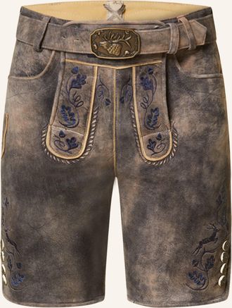 Spieth & Wensky Trachten-Lederhose Buchstein braun